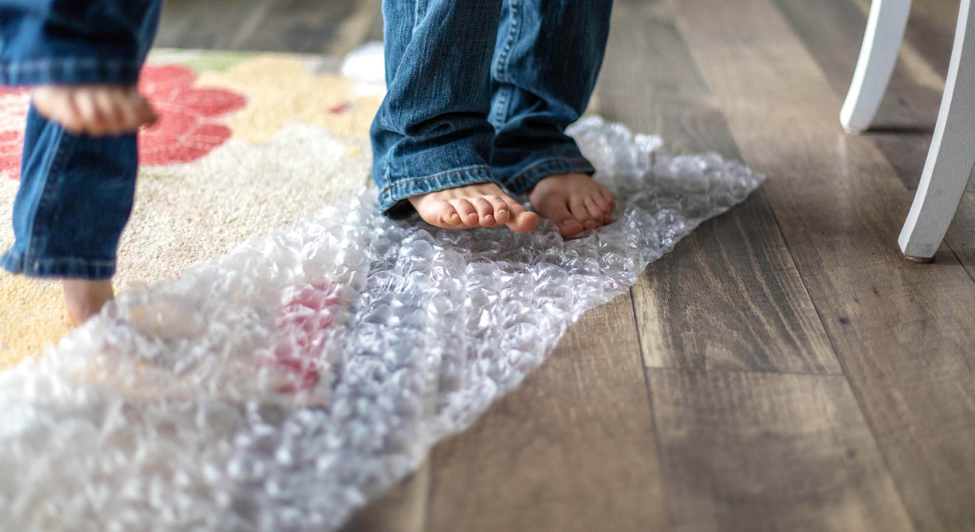 What to do with bubble wrap | Zero Waste Scotland